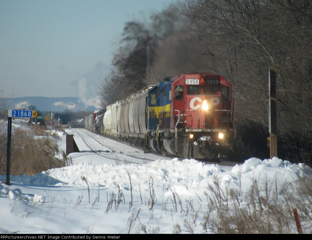 CP 5958 CP's River Sub.